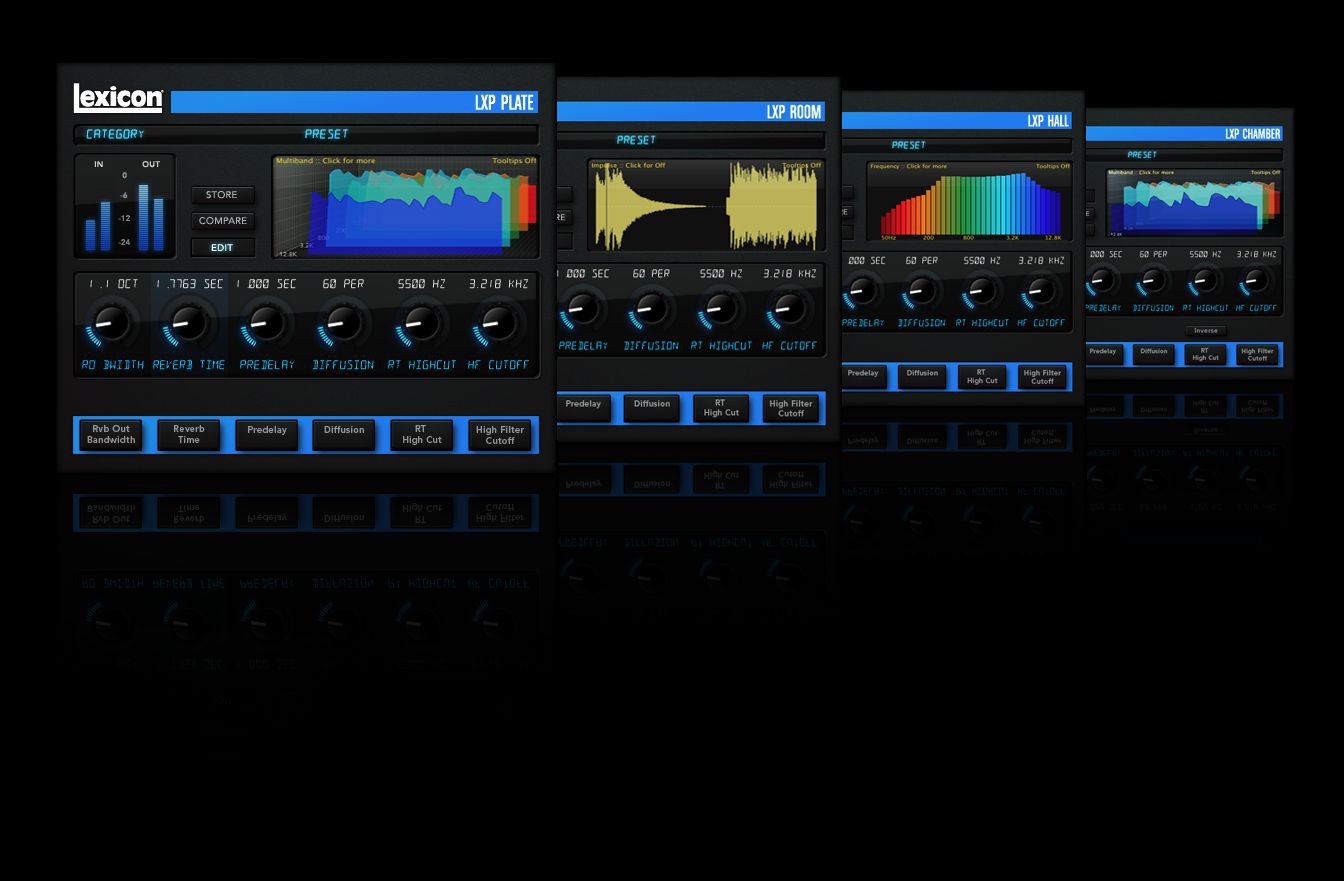 Lexicon LXP native REVERB plug-in bundle - oprogramowanie