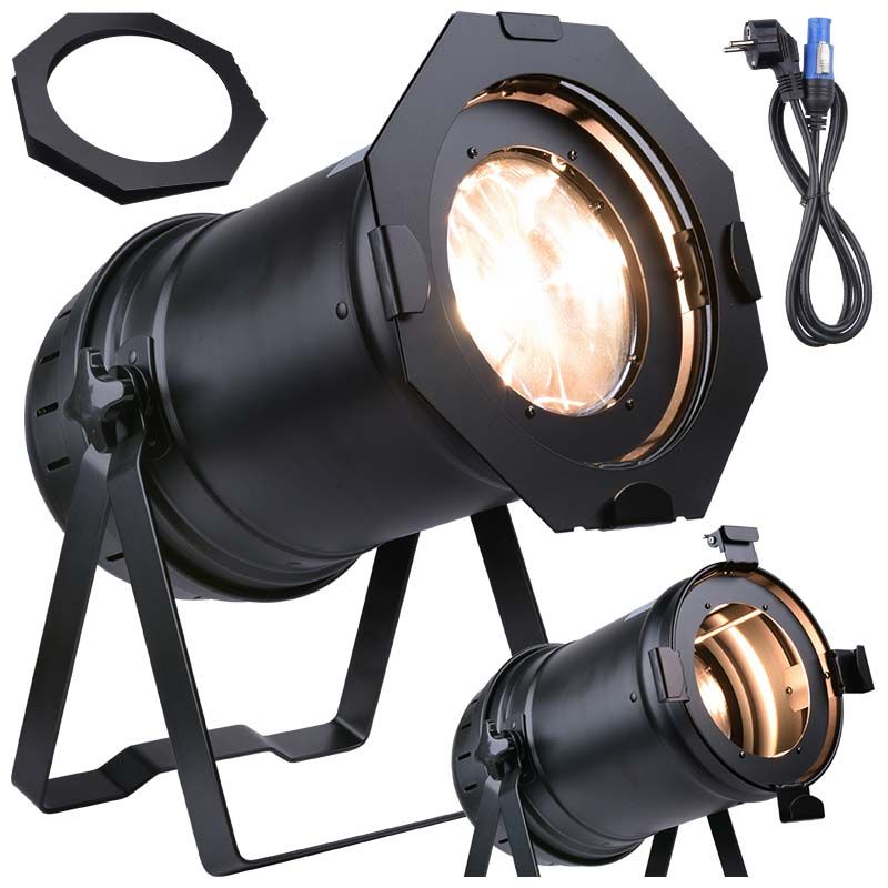 EVOLIGHTS PAR 64 200W LED ZOOM AUTO reflektor teatralny estradowy sceniczny