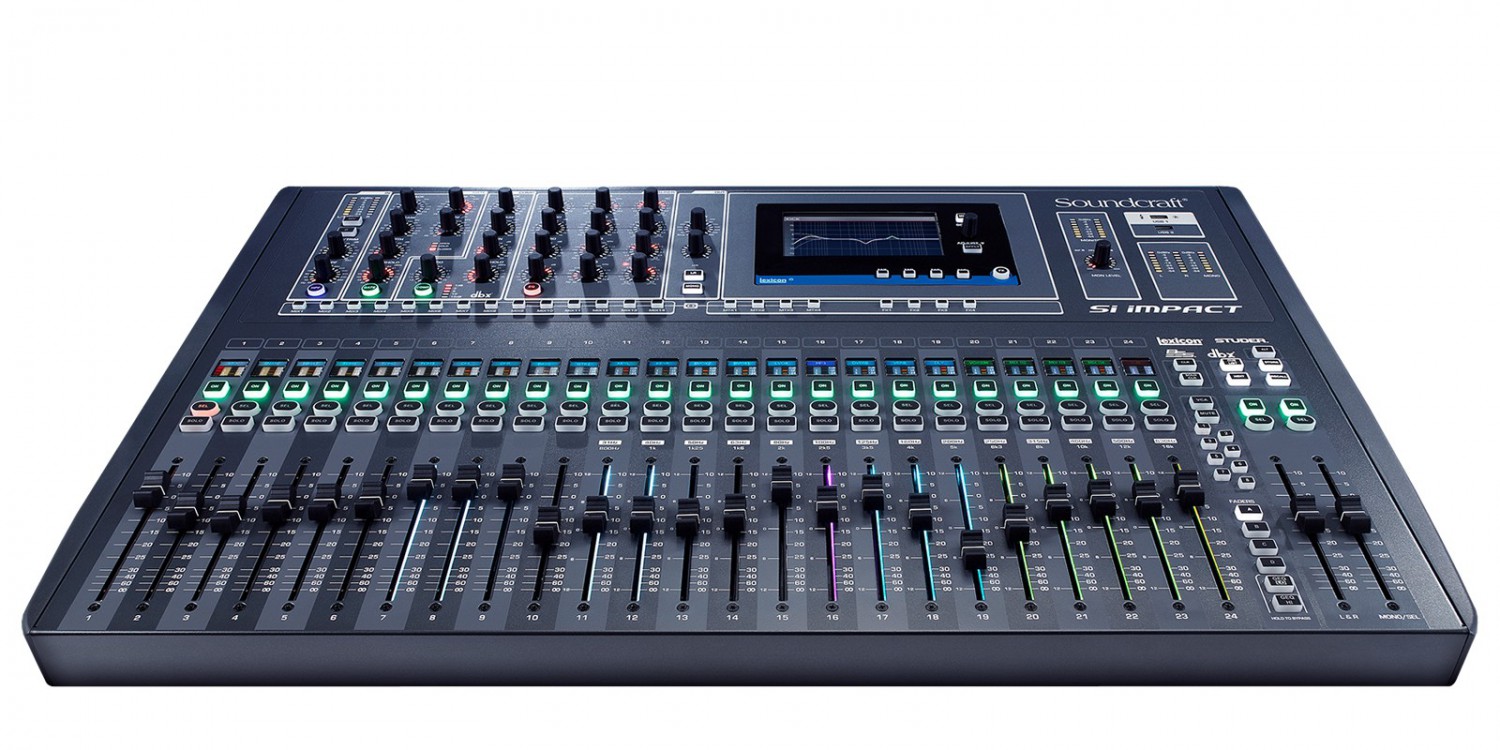 Soundcraft Si Impact + Mini stagebox 32i- konsoleta cyfrowa