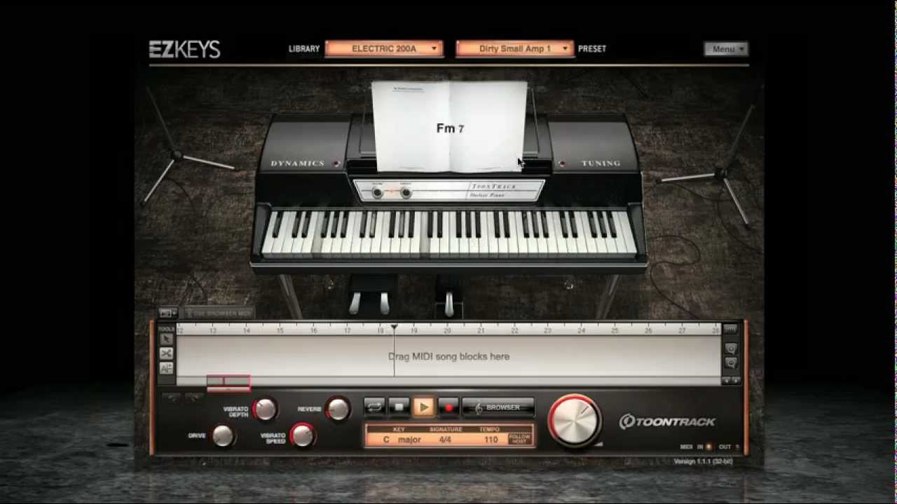 Toontrack EZkeys Electric - Wirtualny instrument VST