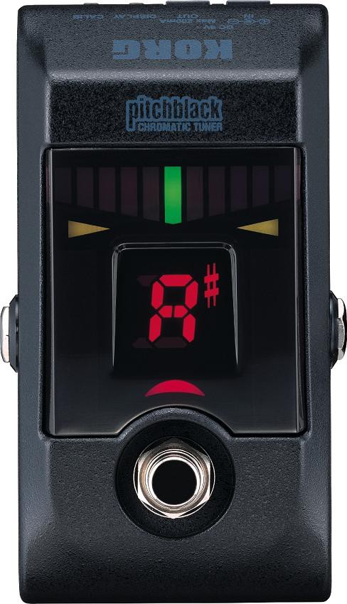 KORG PITCHBLACK PB-01 - GITAROWO/BASOWY TUNER CHROMATYCZNY